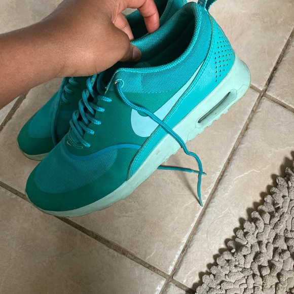 Nike | Shoes | Teal Nike Sneakers | Poshmark